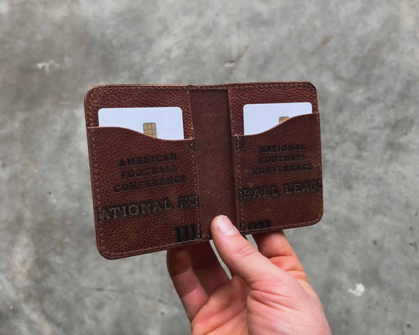The NFL Dane - NFL Game Used Wallet – SOULCRAFT GOODS