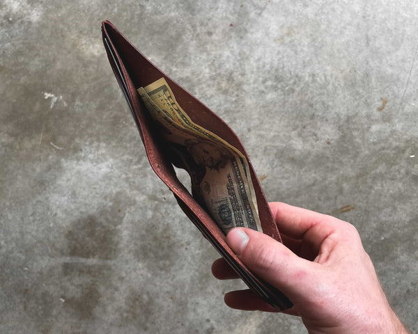 The American Bifold Wallet - Heirloom Leather – SOULCRAFT GOODS