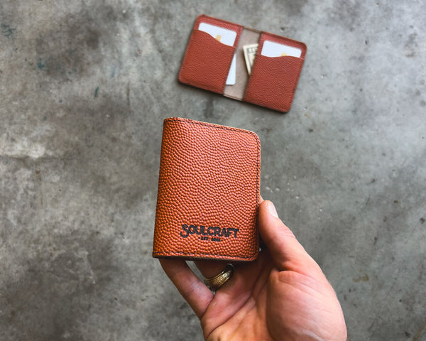 The Dane Wallet in Basketball Leather – SOULCRAFT GOODS